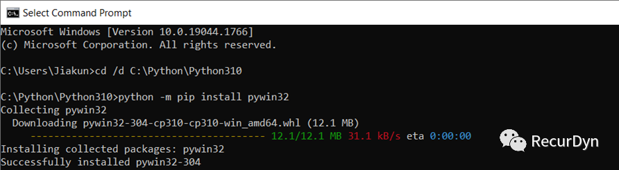 基于Python的RecurDyn二次开发_RecurDyn二次开发 PYTHON-技术邻