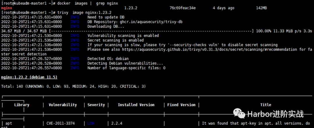 如何使用 Harbor 和 Trivy 快速扫描镜像漏洞 - 技术颜良 - 博客园