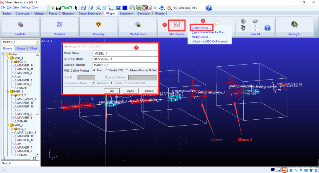Adams & Marc联合仿真之CoSim（上篇）_MSC MARC ADAMS-技术邻