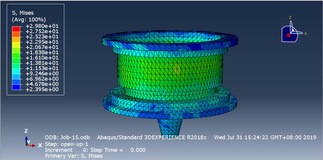 ABAQUS残余应力预定义场设置案例-技术邻