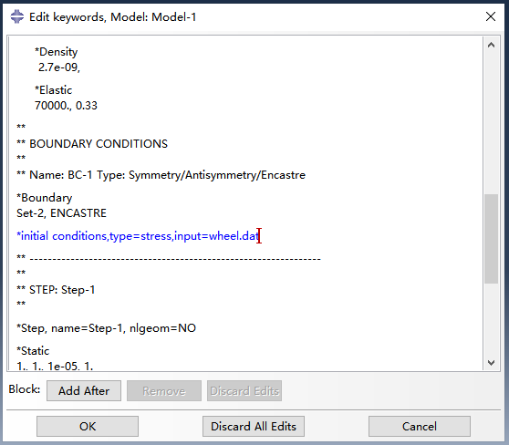 ABAQUS残余应力预定义场设置案例-技术邻