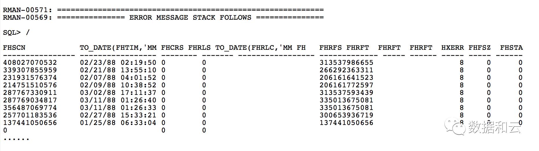 【数据恢复】Restore Database with ORA-01861 - 墨天轮