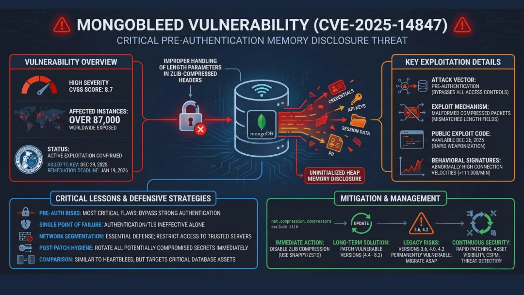 MongoDB高危漏洞已被积极利用 | ZONE.CI 全球网