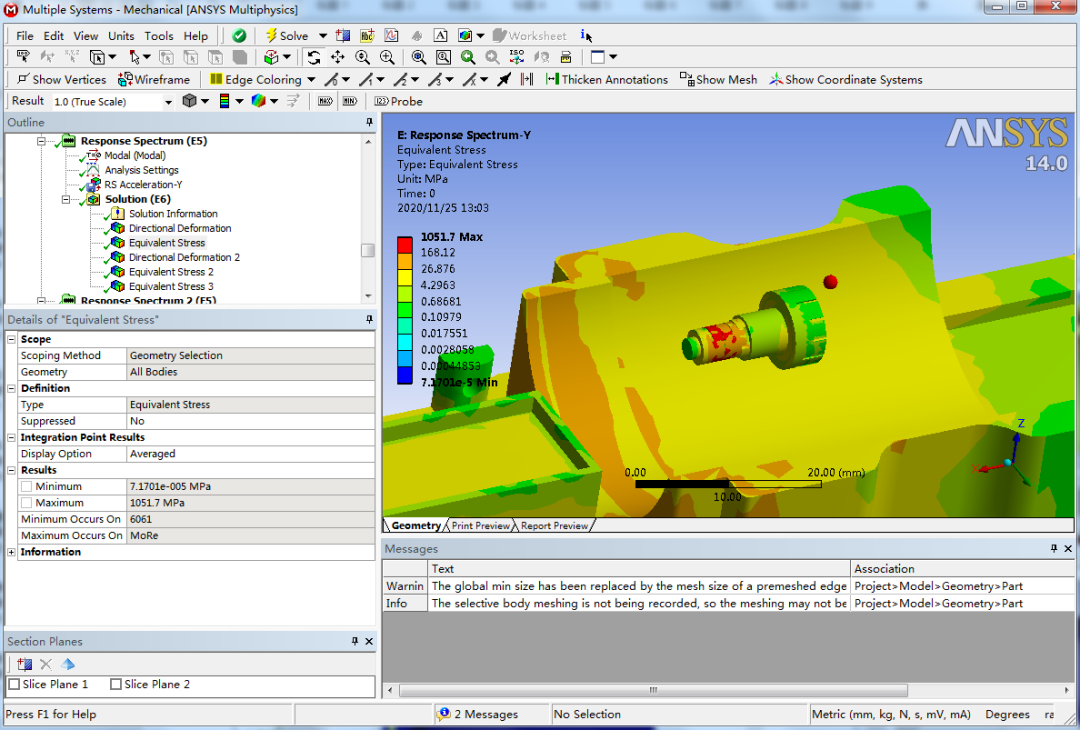 ANSYS Workbench 冲击谱分析_ANSYS workbench abaqus 冲击谱-技术邻