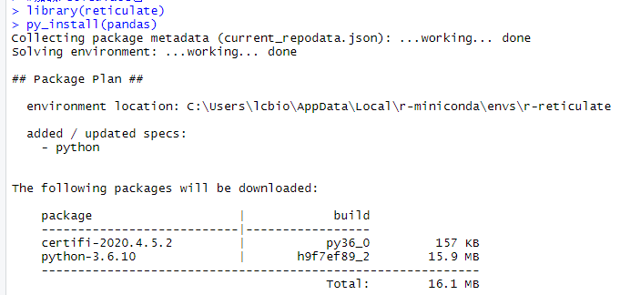 如何在 Rstudio 中使用 python 语言 （图文详解） - Py学习