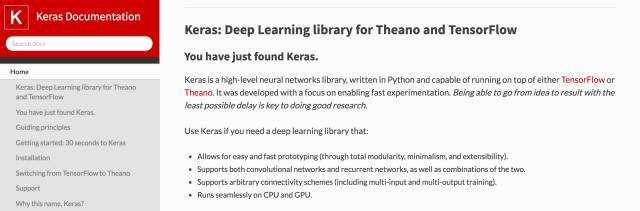 GitHub上最受欢迎的57个深度学习开源项目 - ®Geovin Du Dream Park™ - 博客园