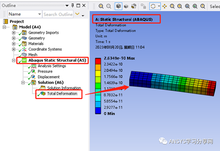 如何在ANSYS Workbench中使用ABAQUS求解器_ANSYS workbench ABAQUS-技术邻