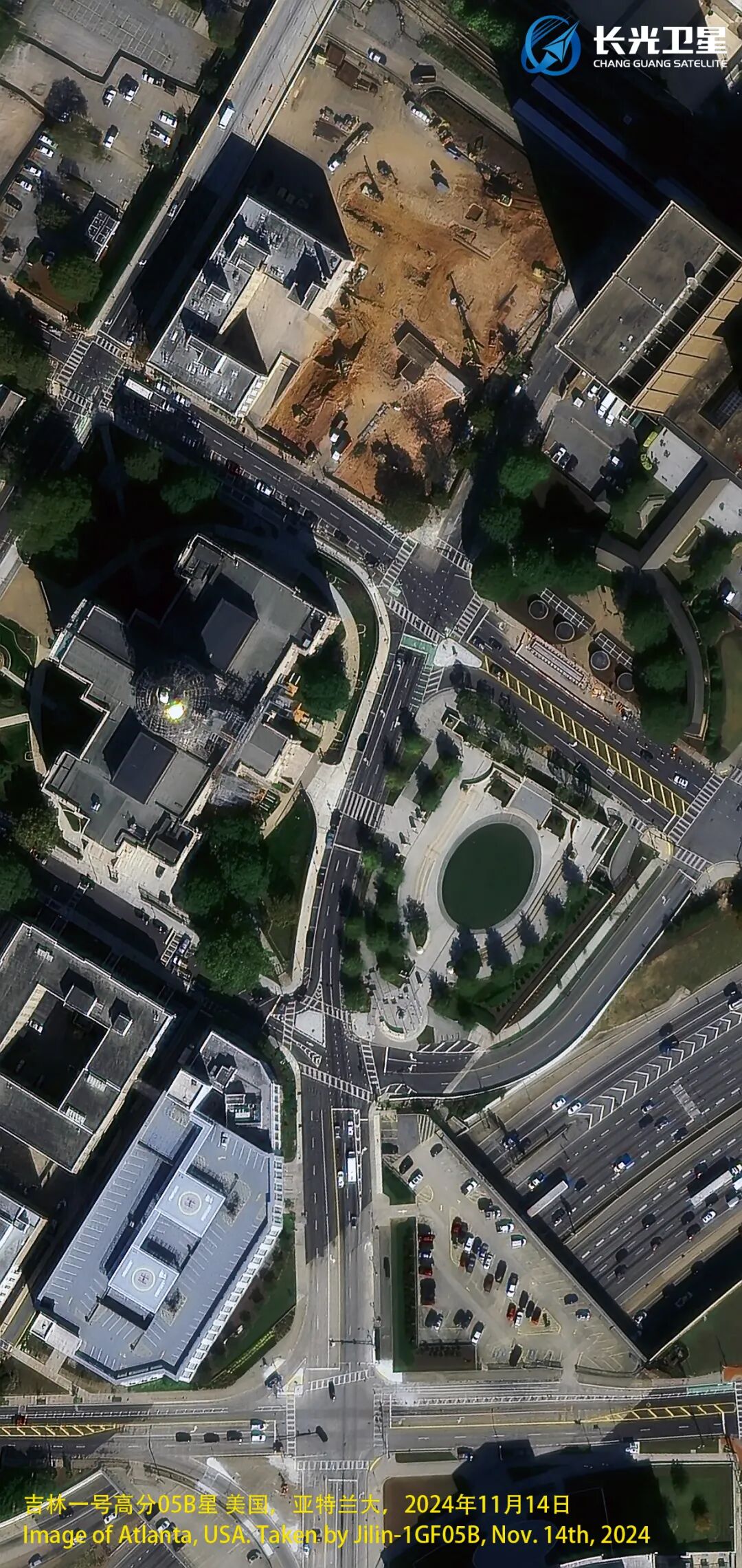 长光卫星第四代技术验证星高分05B传回首批图像 - 中国测绘学会