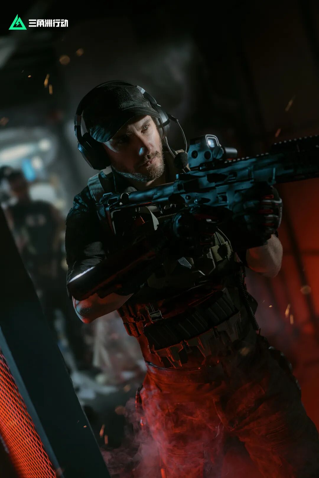 『三角洲行动』干员高清壁纸：以防你们不知道三角洲参加了BW2025，coser照片可以当壁纸_网络游戏新闻_17173.com中国游戏门户站