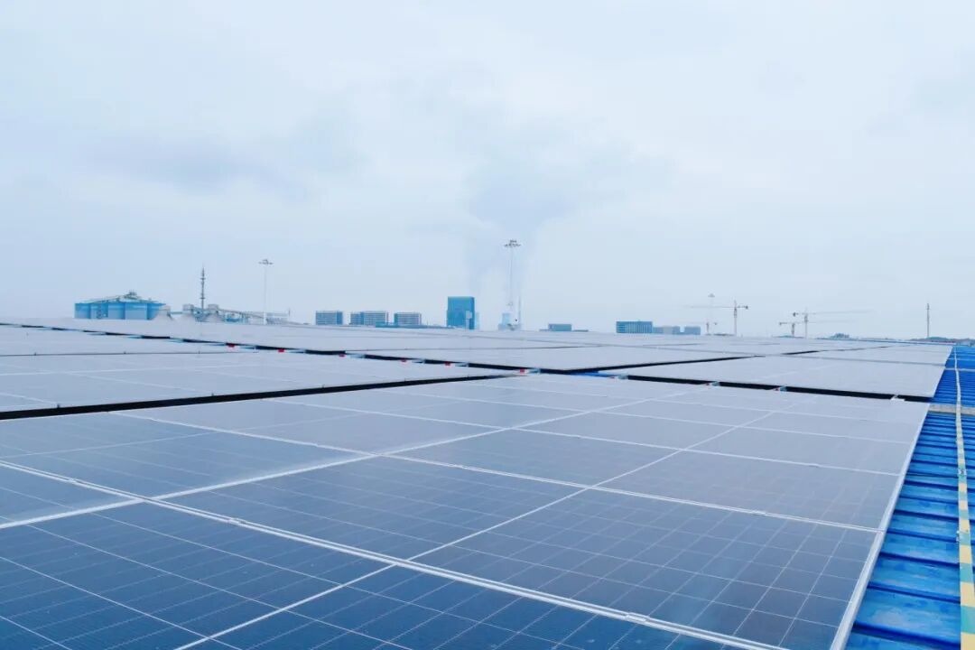 喜报！南昌龙头岗综合码头3.58MW光伏项目成功并网发电-江西省交投新能源集团有限责任公司