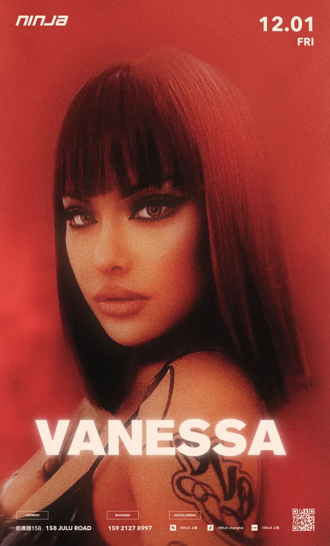TONIGHT VANESSA-上海NINJA酒吧