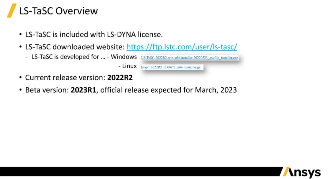 LS-TaSC概述及2023R1新功能介绍_LS-TASC ANSYS LS-DYNA-技术邻