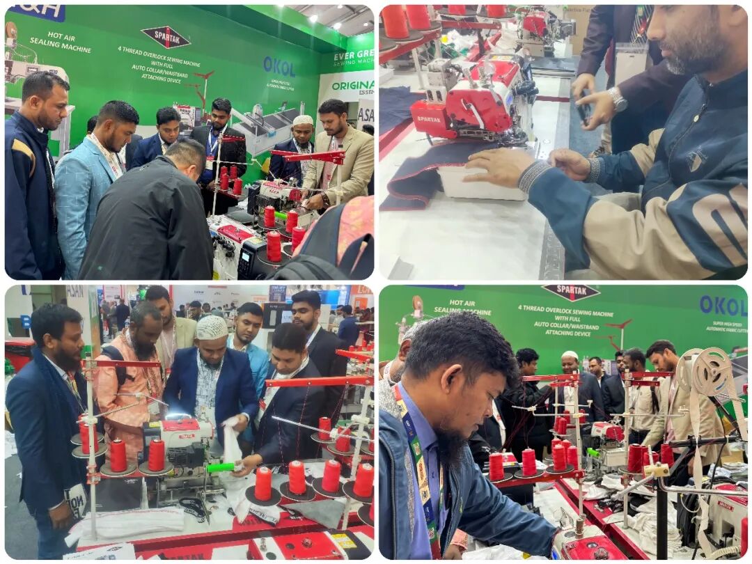 斯巴达缝纫机闪耀Intex孟加拉展：开启-新闻中心 - 浙江翔科缝纫机股份有限公司