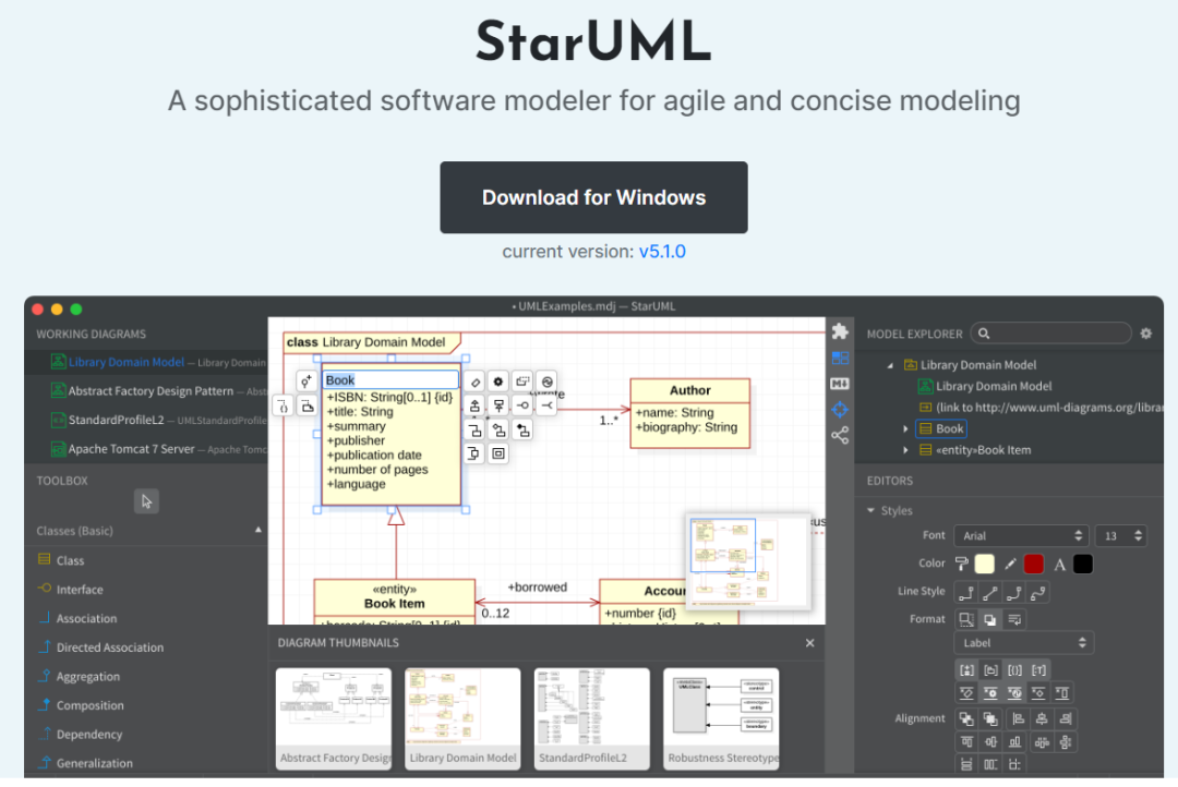15款UML工具更新（2023.1）（全）StarUML、EA、Papyrus、Umbrello、Astah、UModel - 掘金