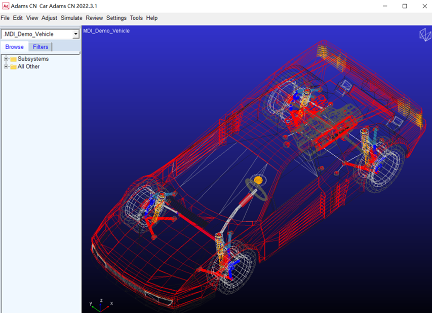 应用Adams/Vibration模块分析整车刚体模态_车辆工程 新能源汽车-技术邻