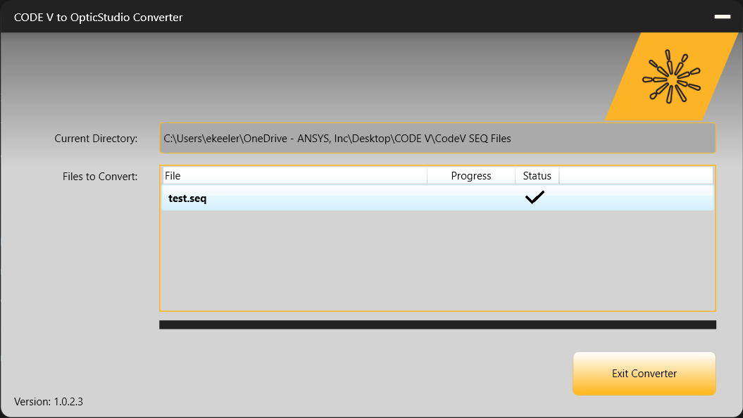 Ansys Zemax | 将CODE V设计导入OpticStudio_CODE V ZEMAX-技术邻