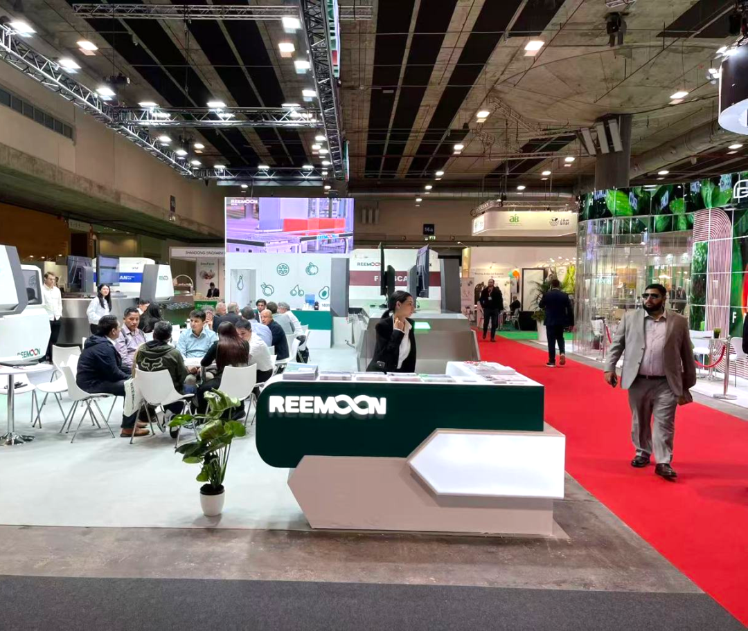 2025西班牙国际果蔬展首日盛况：“都是AI，她不一样”，绿萌智选惊艳全场！-公司动态-绿萌科技股份有限公司-为世界分选好果蔬 与世界共享好 ...